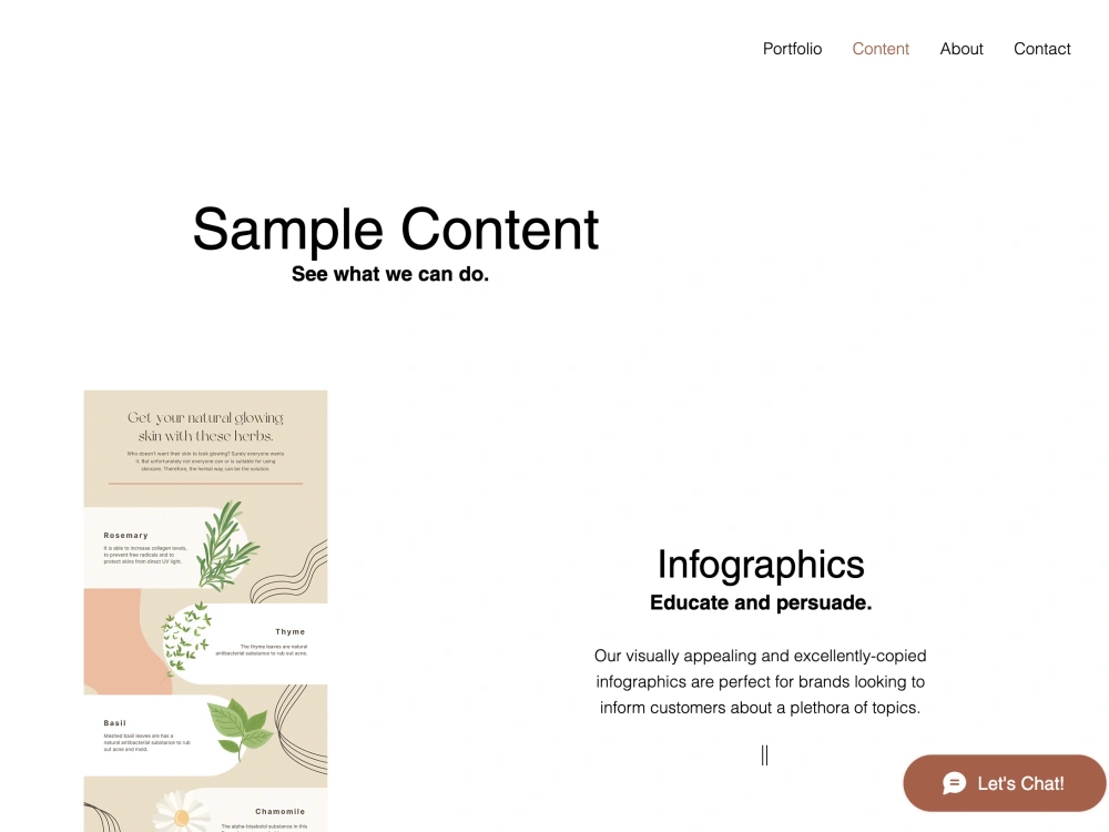 A sleek, custom website. | Upwork