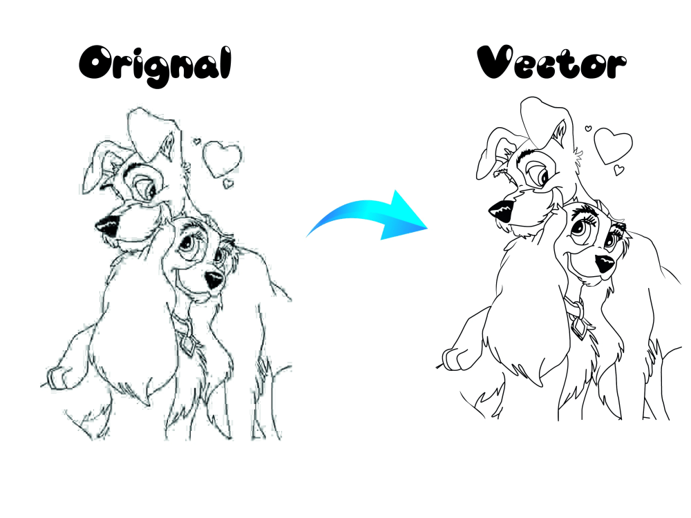 Vector tracing of your logo, text, sketch, image | Upwork