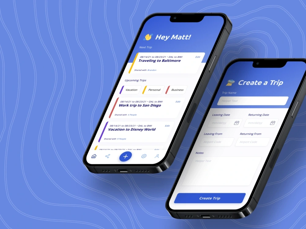 High-fidelity designs of a digital product | Upwork