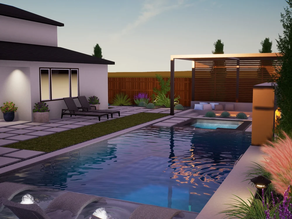 2D & 3D Landscape design created in VIP 3D Structure studios software ...