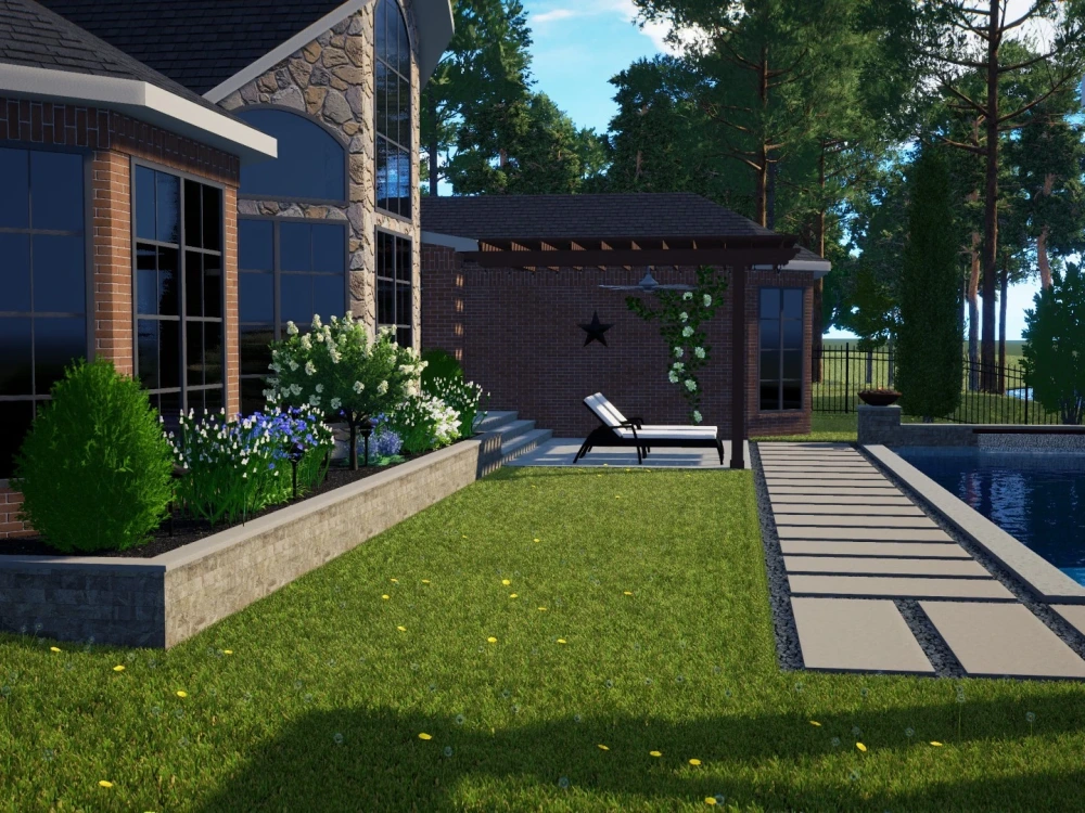 2D & 3D Landscape design created in VIP 3D Structure studios software ...