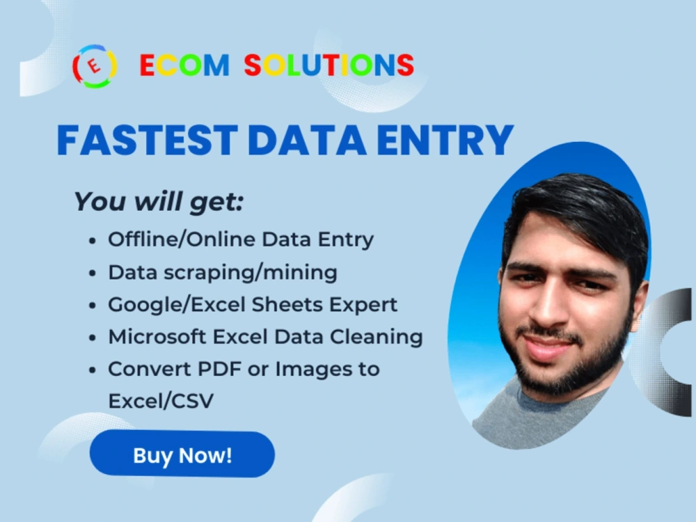 Fastest data entry for all types and copy-paste jobs completed | Upwork