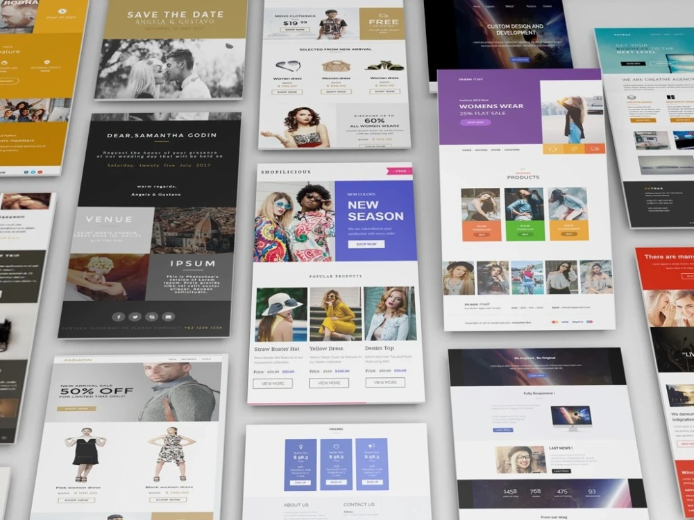 Custom HTML email template or newsletter | Upwork
