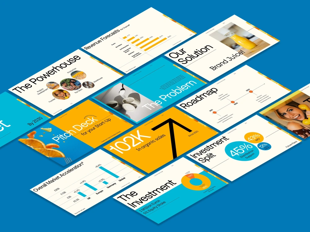 A clean, sleek and professional presentation design | Upwork