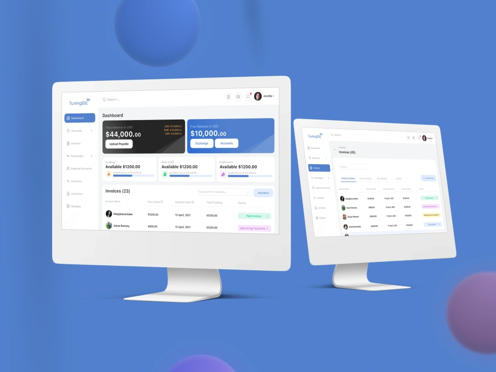 A fully designed Fintech Application (UI UX) | Upwork
