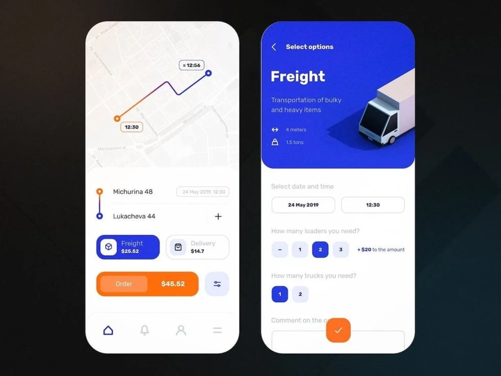 A last-mile delivery management app like Onfleet | Upwork