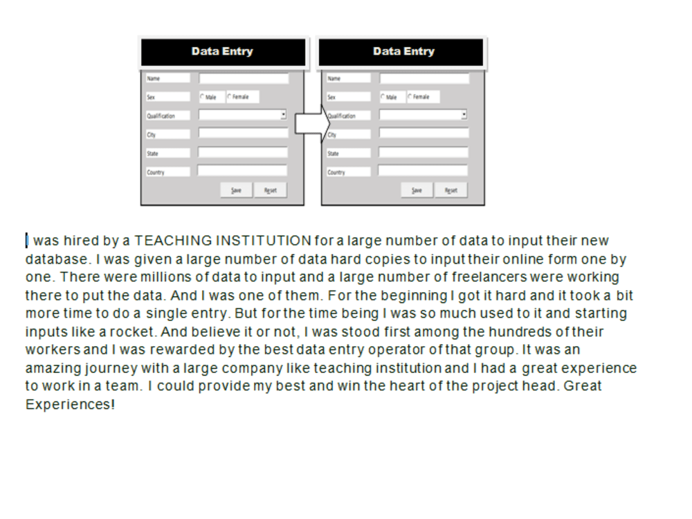 Amazing Data entry & Transcription Services | Upwork