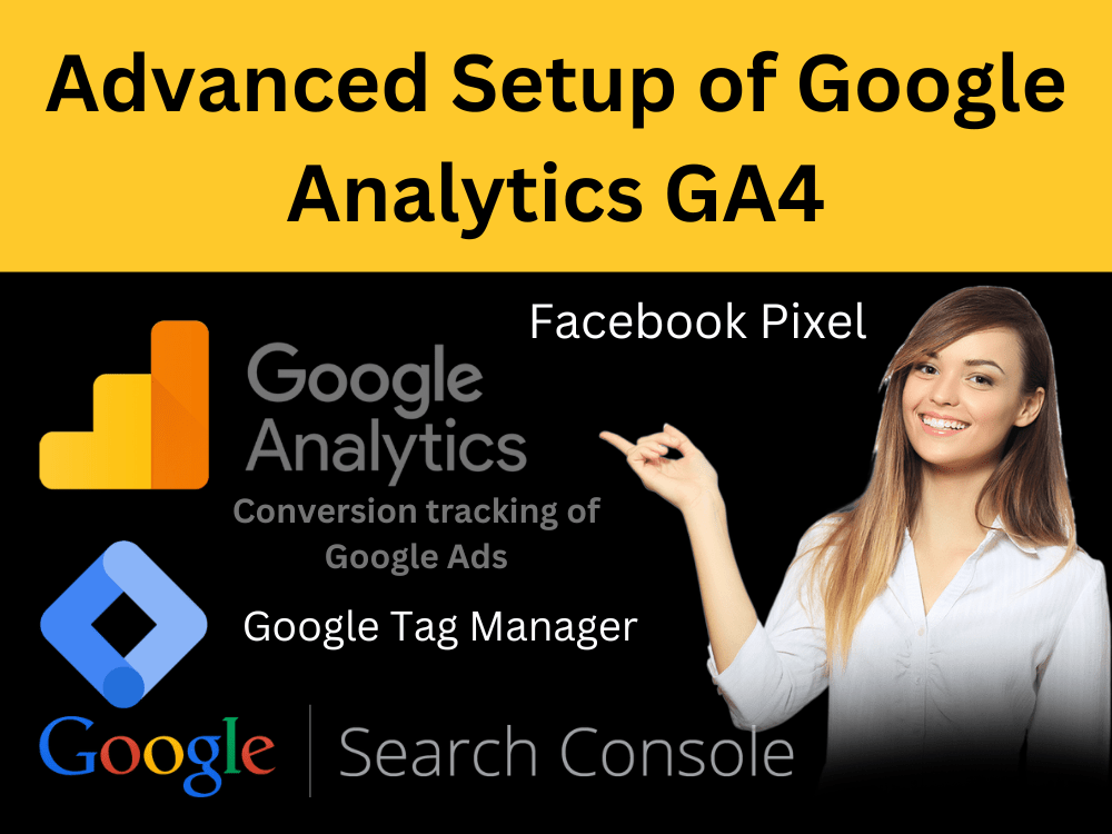 Setup & Fix Google Analytics GA4 ,Tag Manager and Conversion Tracking | Upwork