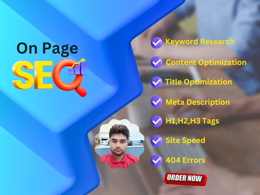 On page seo technical optimization for google rank | Upwork