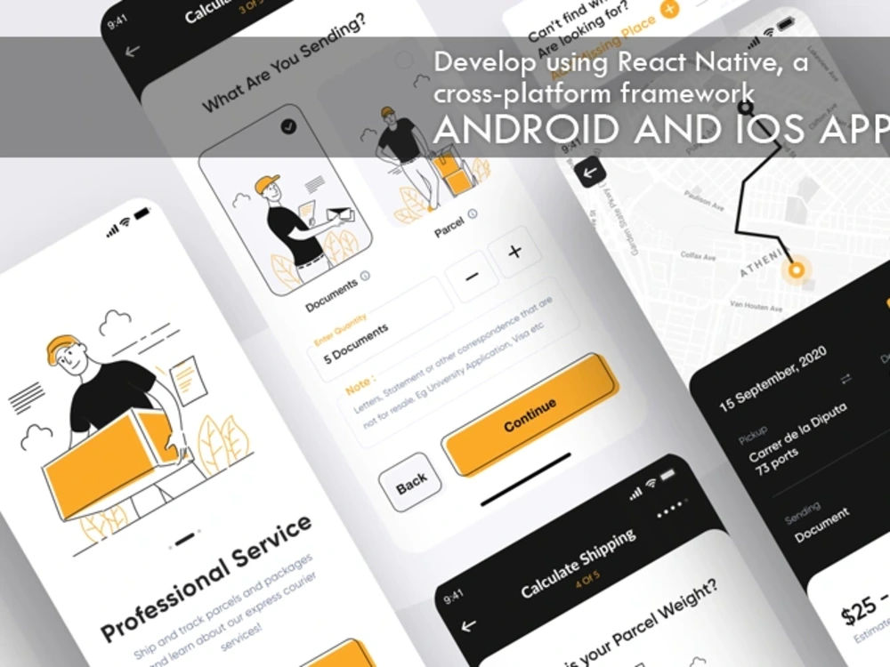An ios and android mobile app using react native | Upwork