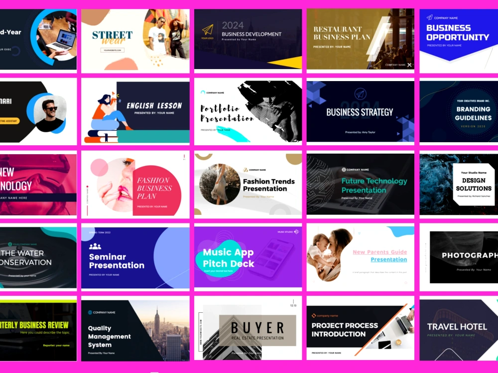 Documents Presentation in Size: 1920x1080 | Upwork
