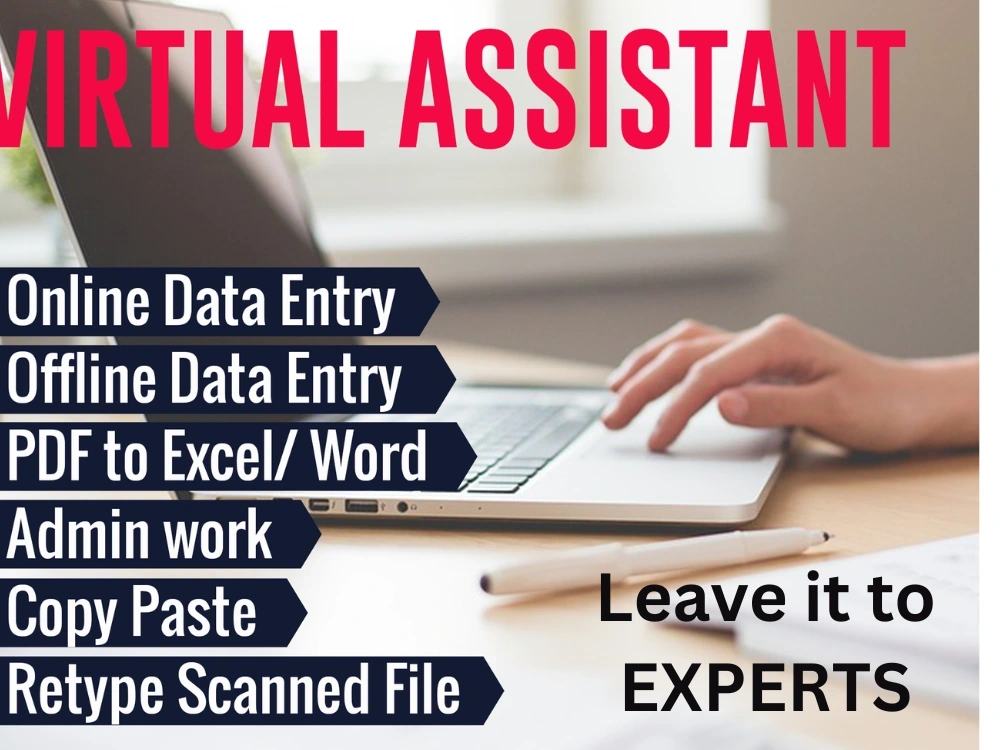 Data entry, web research, typing, copy paste, web scraping or data mining | Upwork