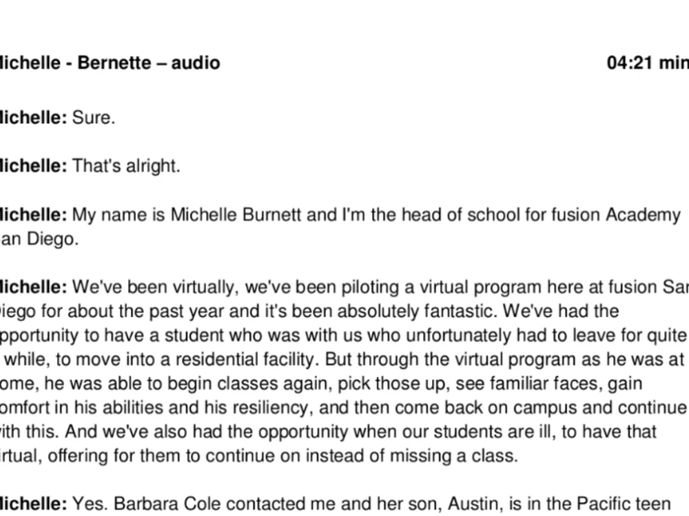 Professional transcripts of your audio or video file within 24hrs. | Upwork