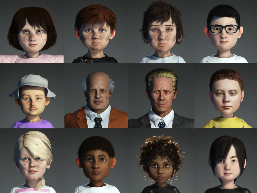 Character Creator 4 and Iclone 8 characters design | Upwork
