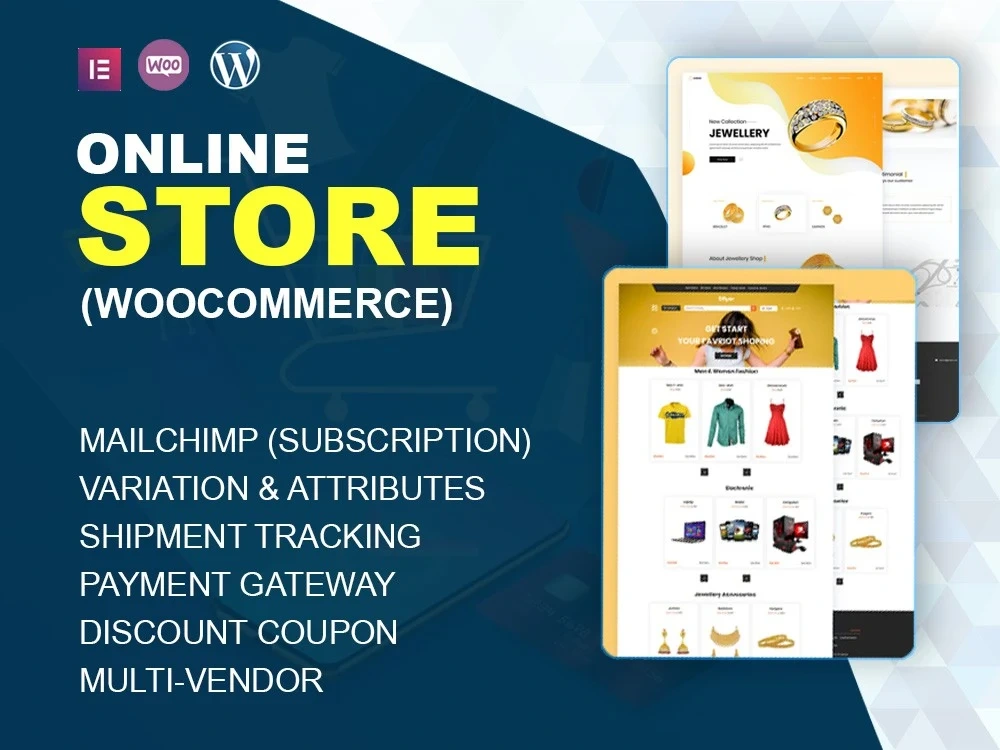 A Fully Responsive Wordpress Online Store Woocommerce Ecommerce