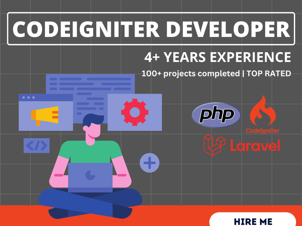 PHP MYSQL website in CodeIgniter Framework | Upwork