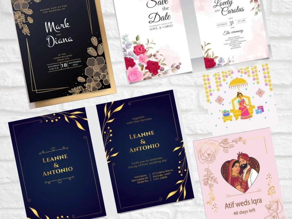 A unique and wonderful invitation card | Upwork