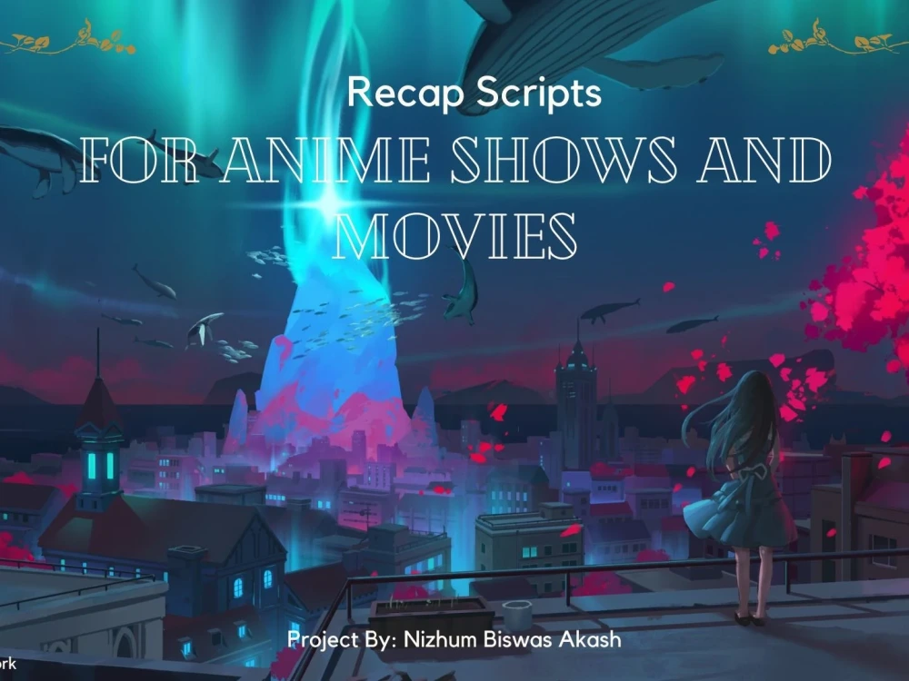 A compelling anime recap script for your channel | Upwork