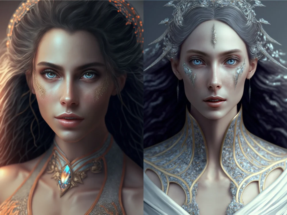Stunning portrait artwork and concept design using advanced AI | Upwork