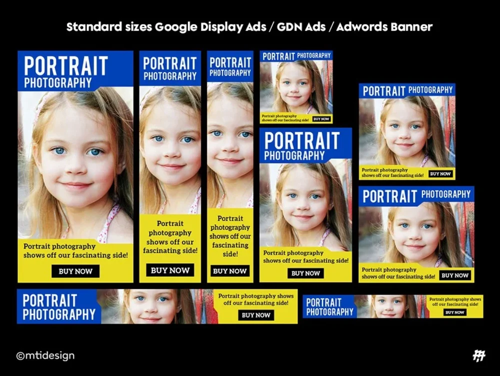 A set of Static Google Display Ads, GDN Ads, Adwords Banner | Upwork