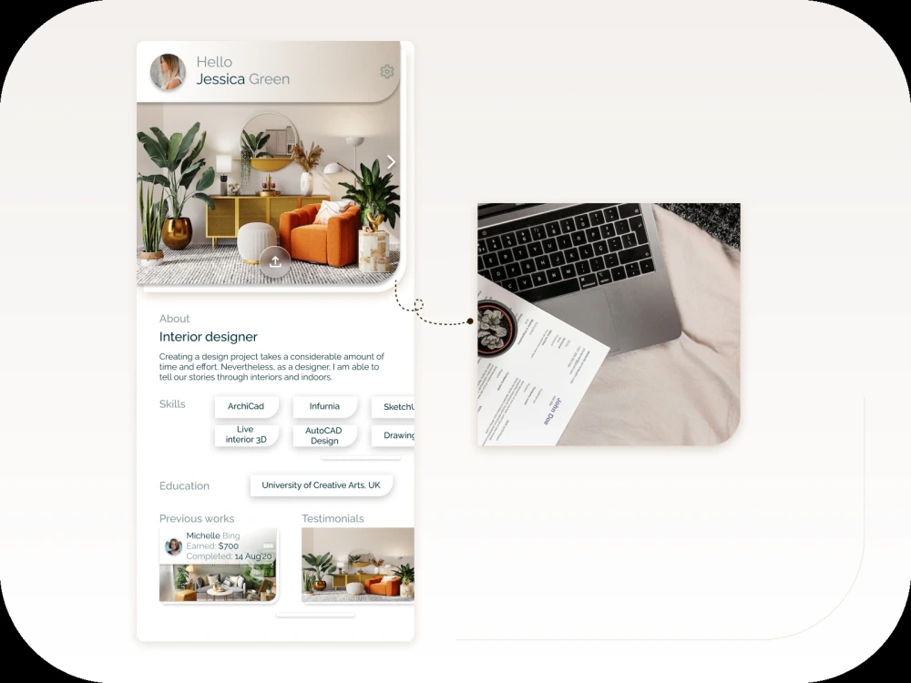High fidelity wireframes and mockups for your app idea | Upwork