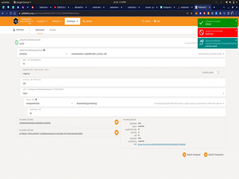 Blockchains and smart contracts using Substrate | Upwork
