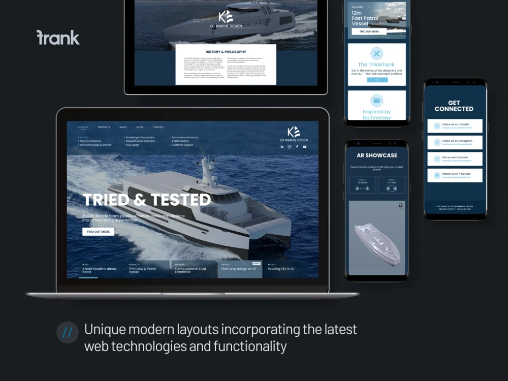 A unique web/mobile UI design that enhances user experience | Upwork
