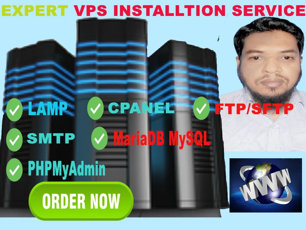 VPS setup and configuration | Upwork