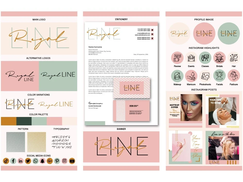 Amazing Signature logo design with a branding kit | Upwork