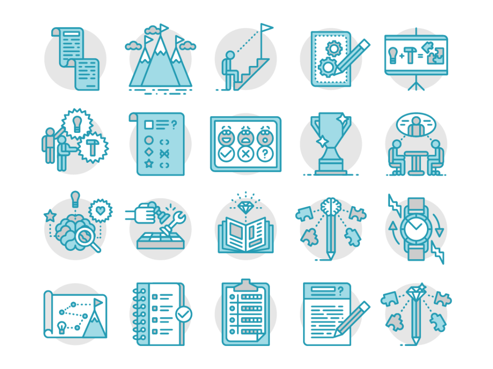 A creative and custom icon set for your brand | Upwork