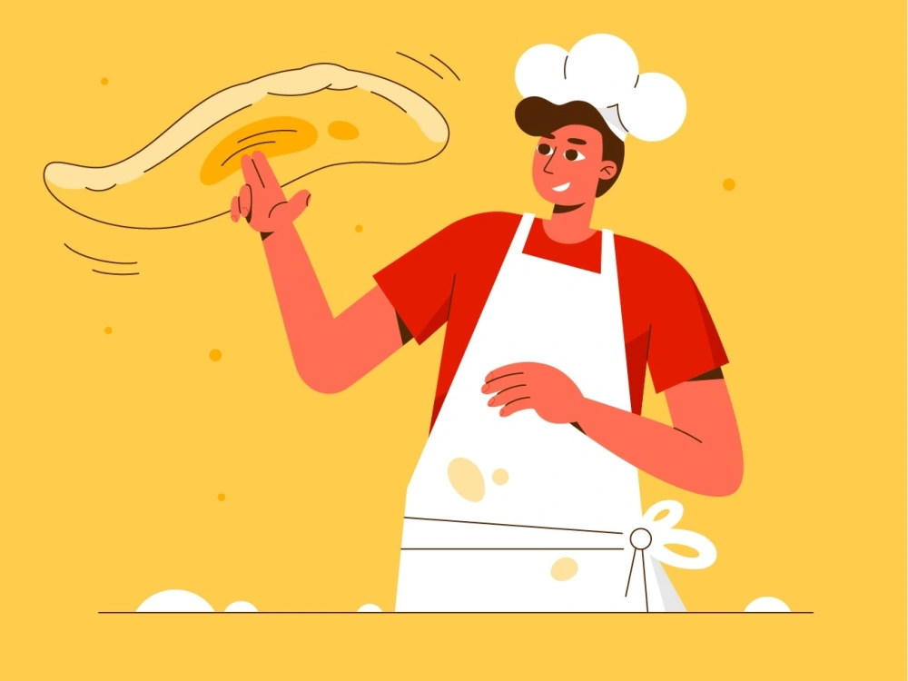 A unique trendy 2d flat vector illustration | Upwork