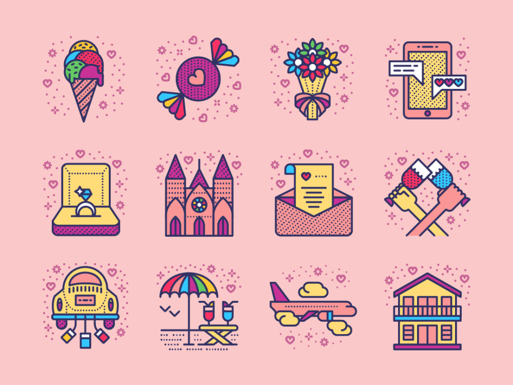A creative and custom icon set for your brand | Upwork