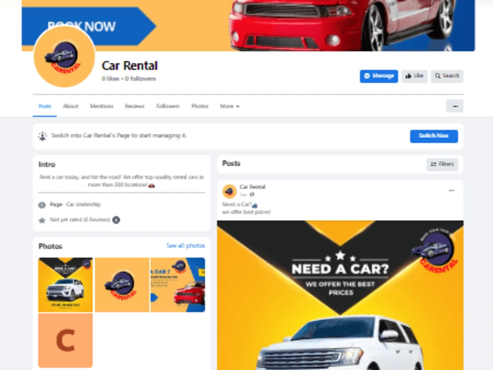 Stunning Facebook,Instagram & Linkedin Business Page Design | Upwork