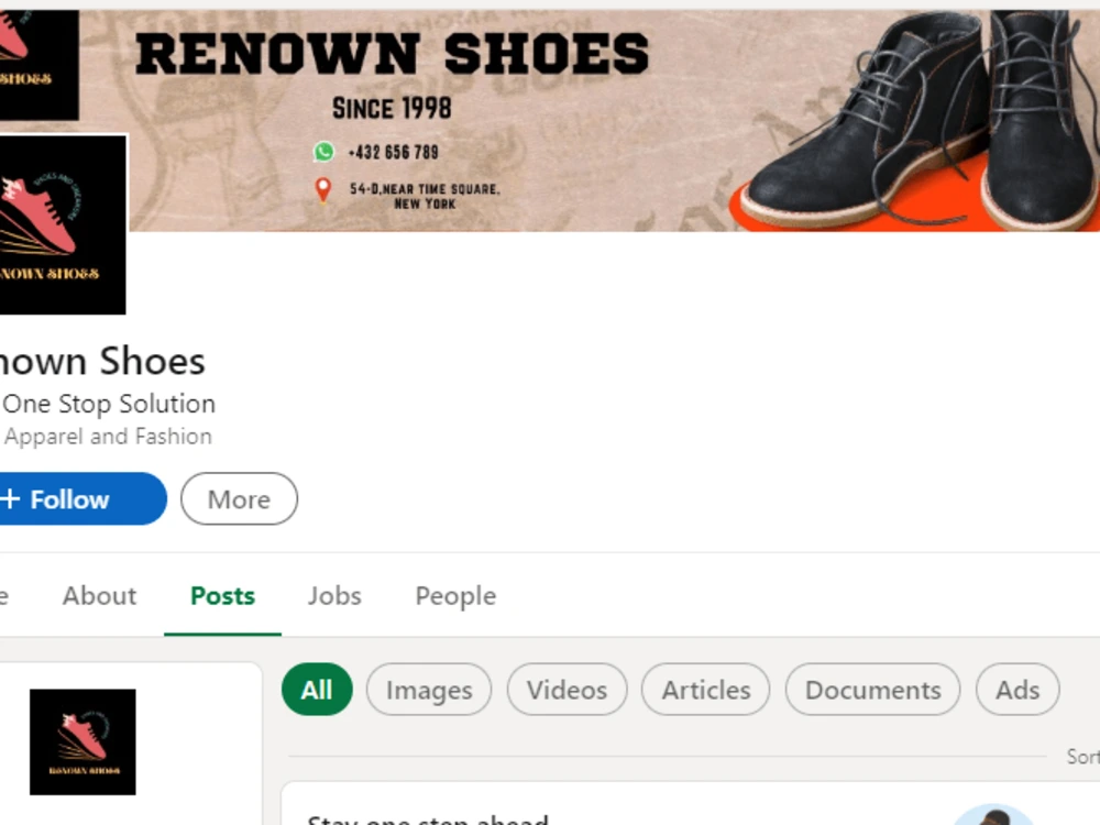Stunning Facebook,Instagram & Linkedin Business Page Design | Upwork