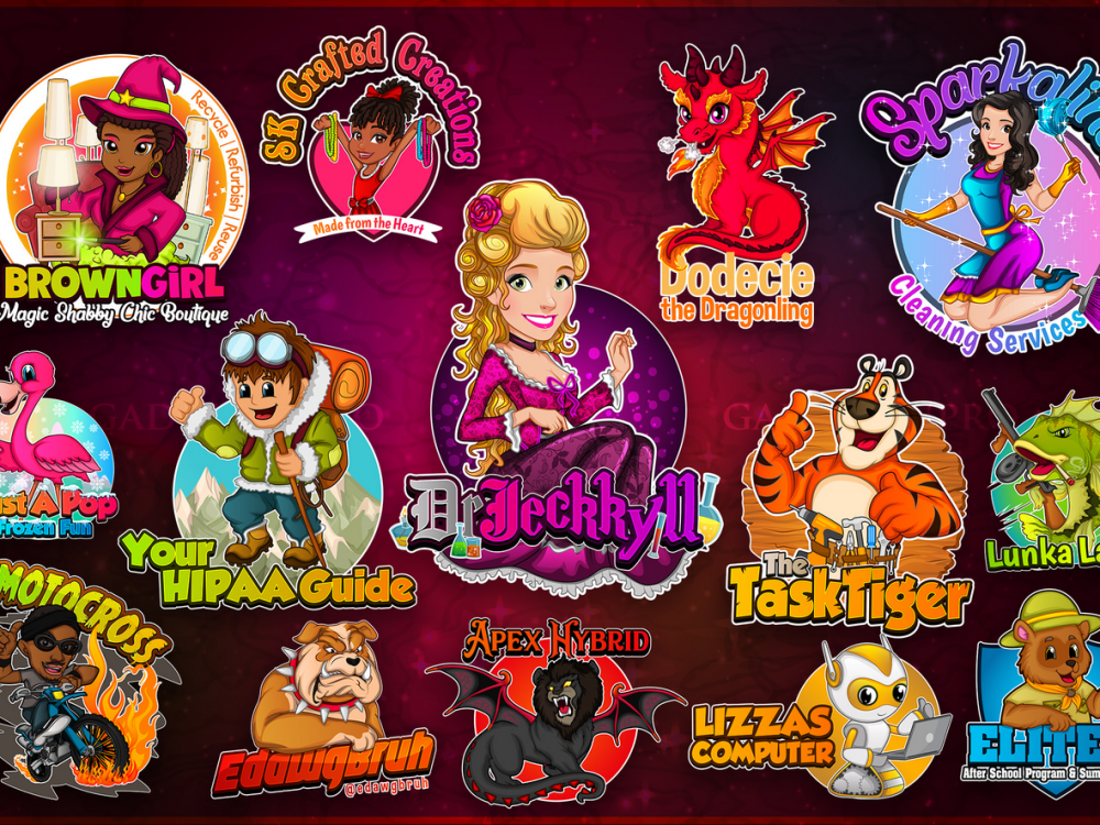 A creative mascot cartoon logo | Upwork