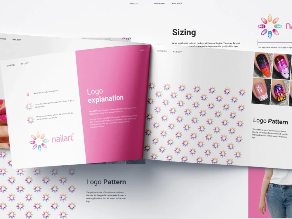 A custom logo and brand style guide and branding kit | Upwork