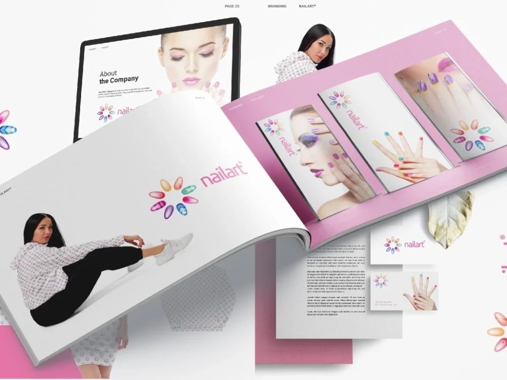 A custom logo and brand style guide and branding kit | Upwork