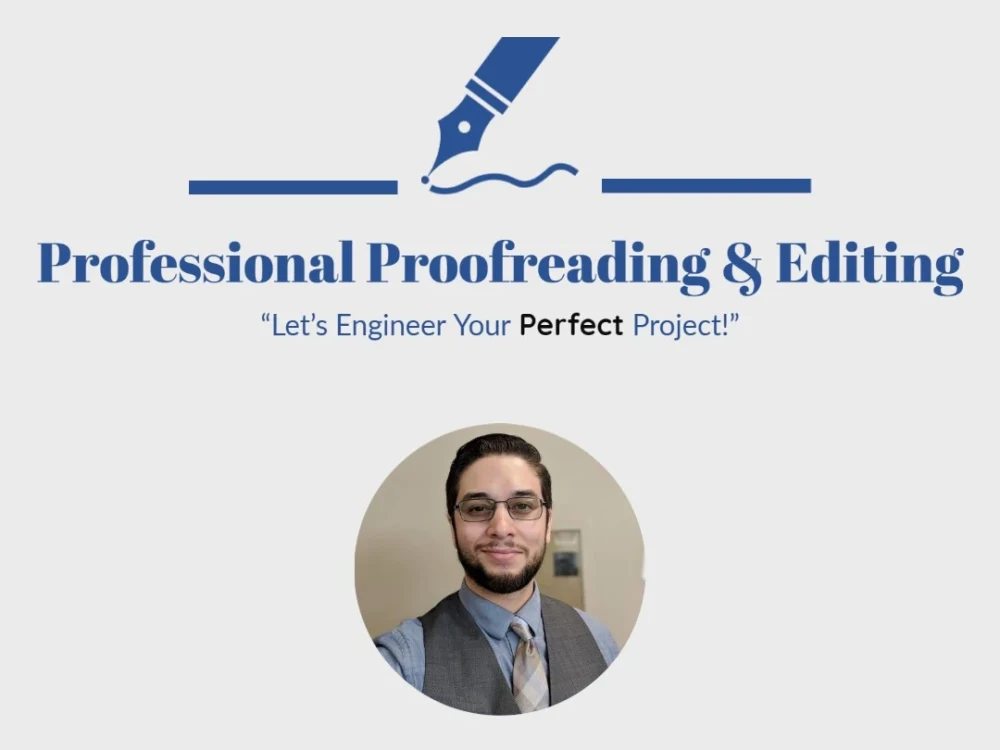 Professional proofreading and editing services, commercial & personal ...