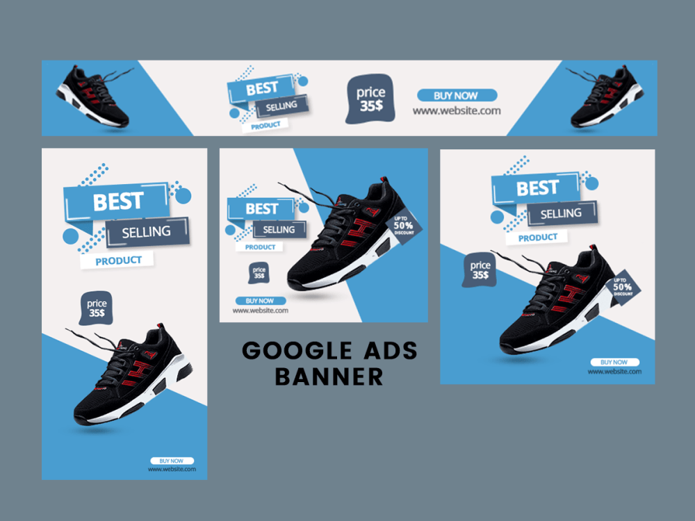 Attractive google banner ad designs for your google AdWords | Upwork