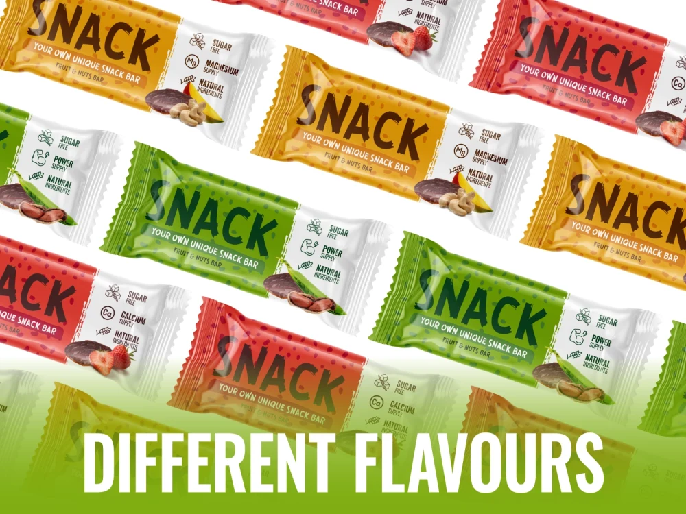 A snack bar label design | Upwork