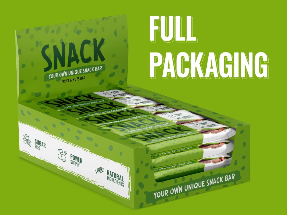 A snack bar label design | Upwork