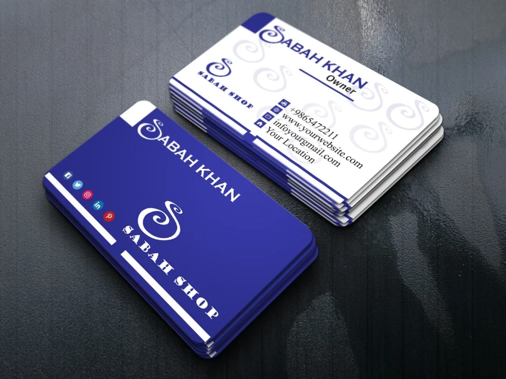 An attractive and luxury business card design | Upwork