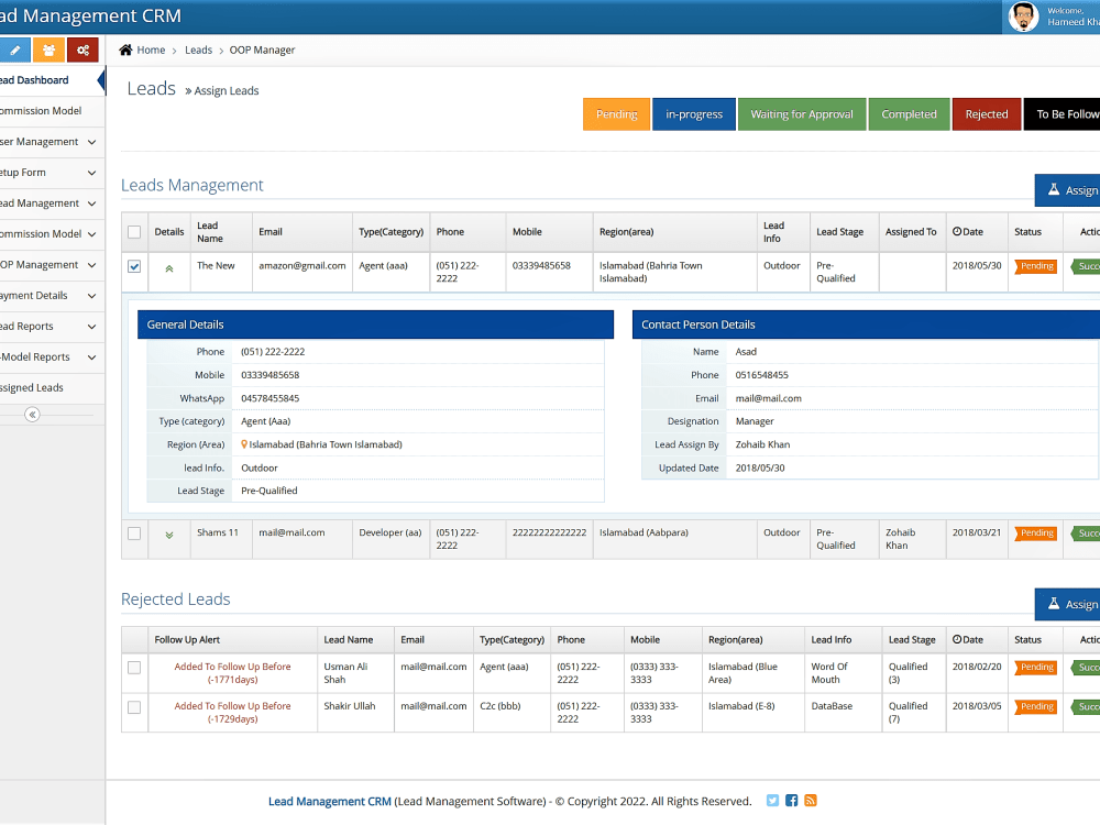 Lead management system software for all type of businesses | Upwork
