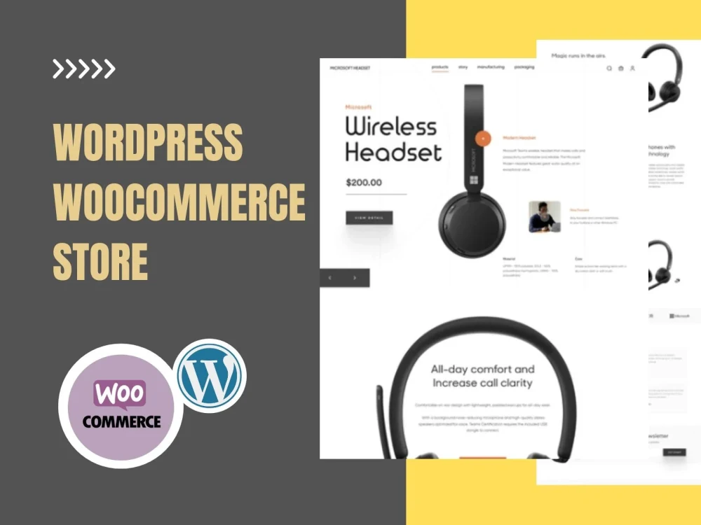 A stunning ecommerce website using wordpress woocommerce | Upwork