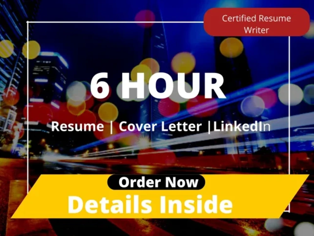 ATS-compliant & keyword optimized resume & CV designs [6-Hours Delivery ...