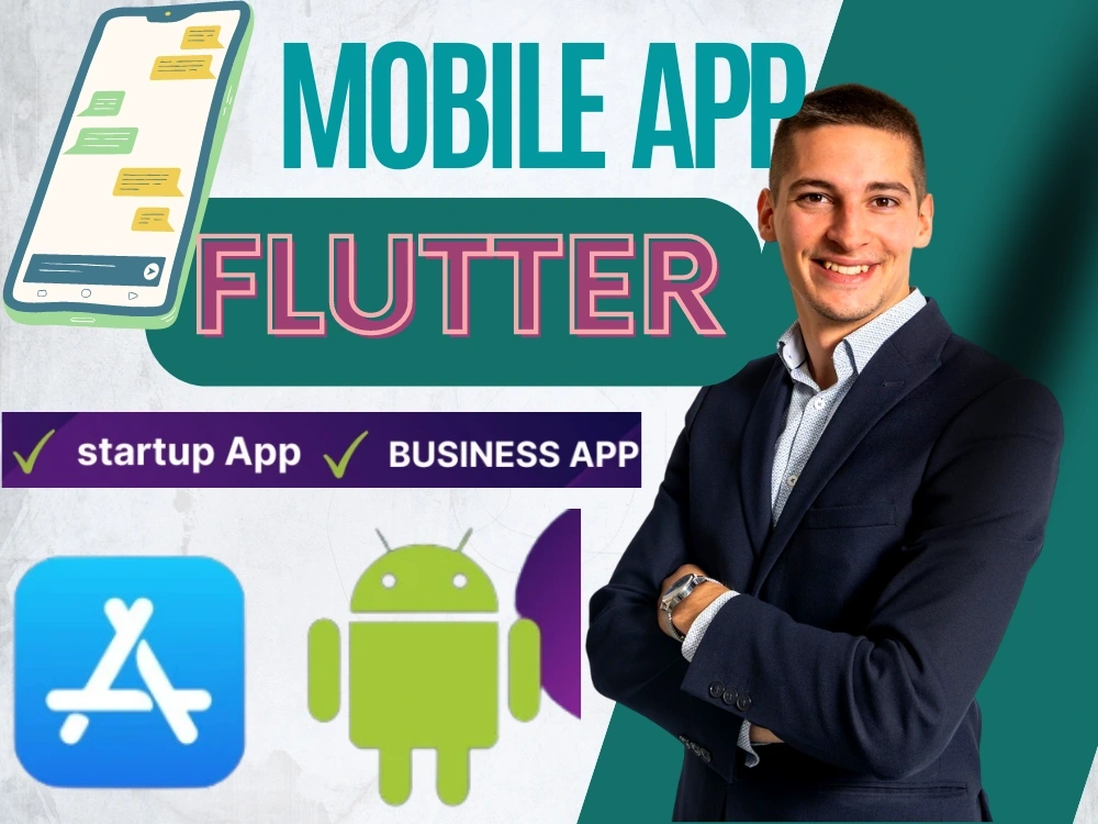 Android app and ios app mobile app development by using flutter | Upwork
