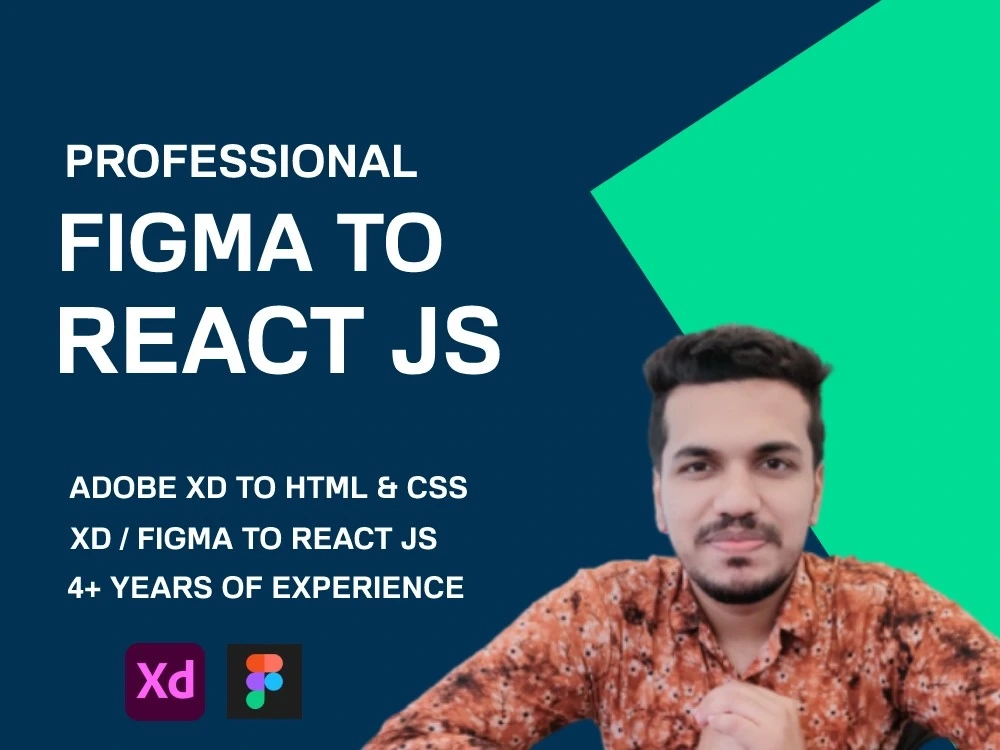 Figma to React JS, Next JS website design | Upwork