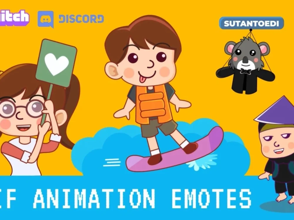 Custom GIF animation for your stickers, emotes, or avatar | Upwork