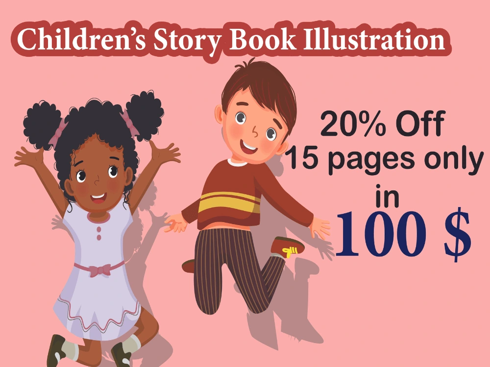 Awesome and Creative Children Story Book Illustration | Upwork