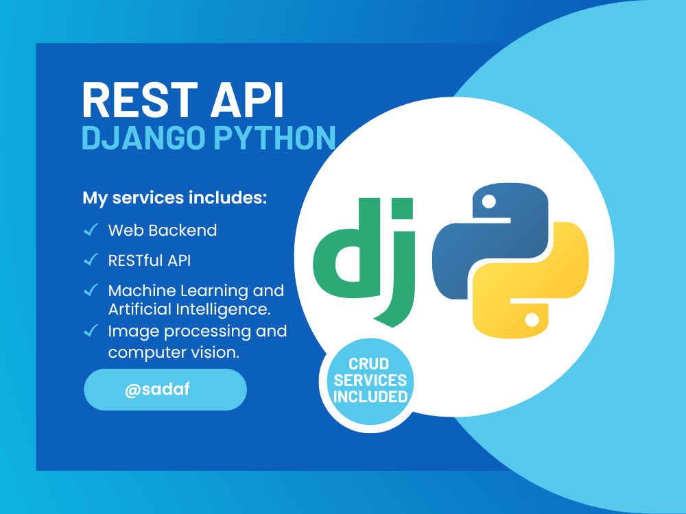 REST API for IOS and web application by python Django backend | Upwork